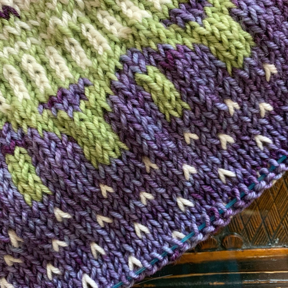 Yarn color dominance tutorial and Soldotna update | PDXKnitterati