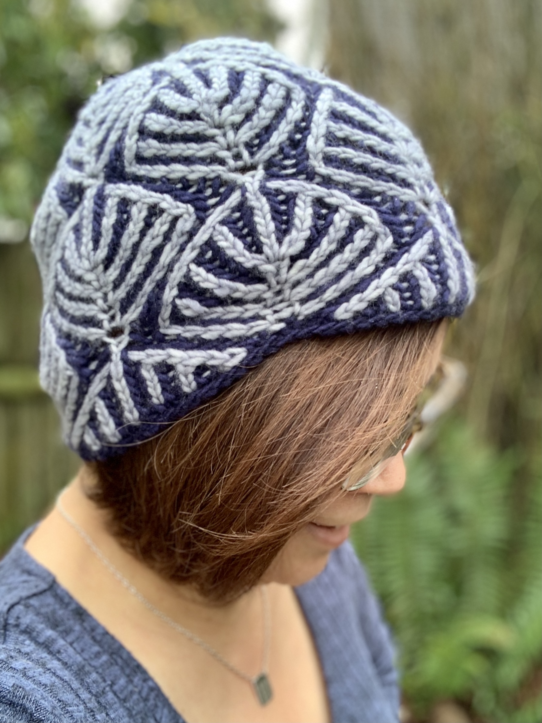 Leafy Origami Hat | PDXKnitterati