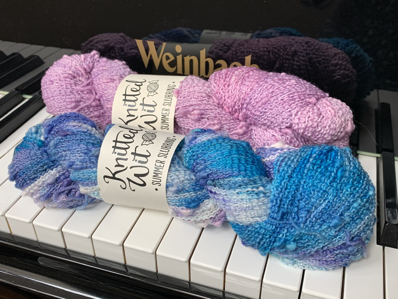 Summer Slubbing, shawl shapes, Red Alder | PDXKnitterati